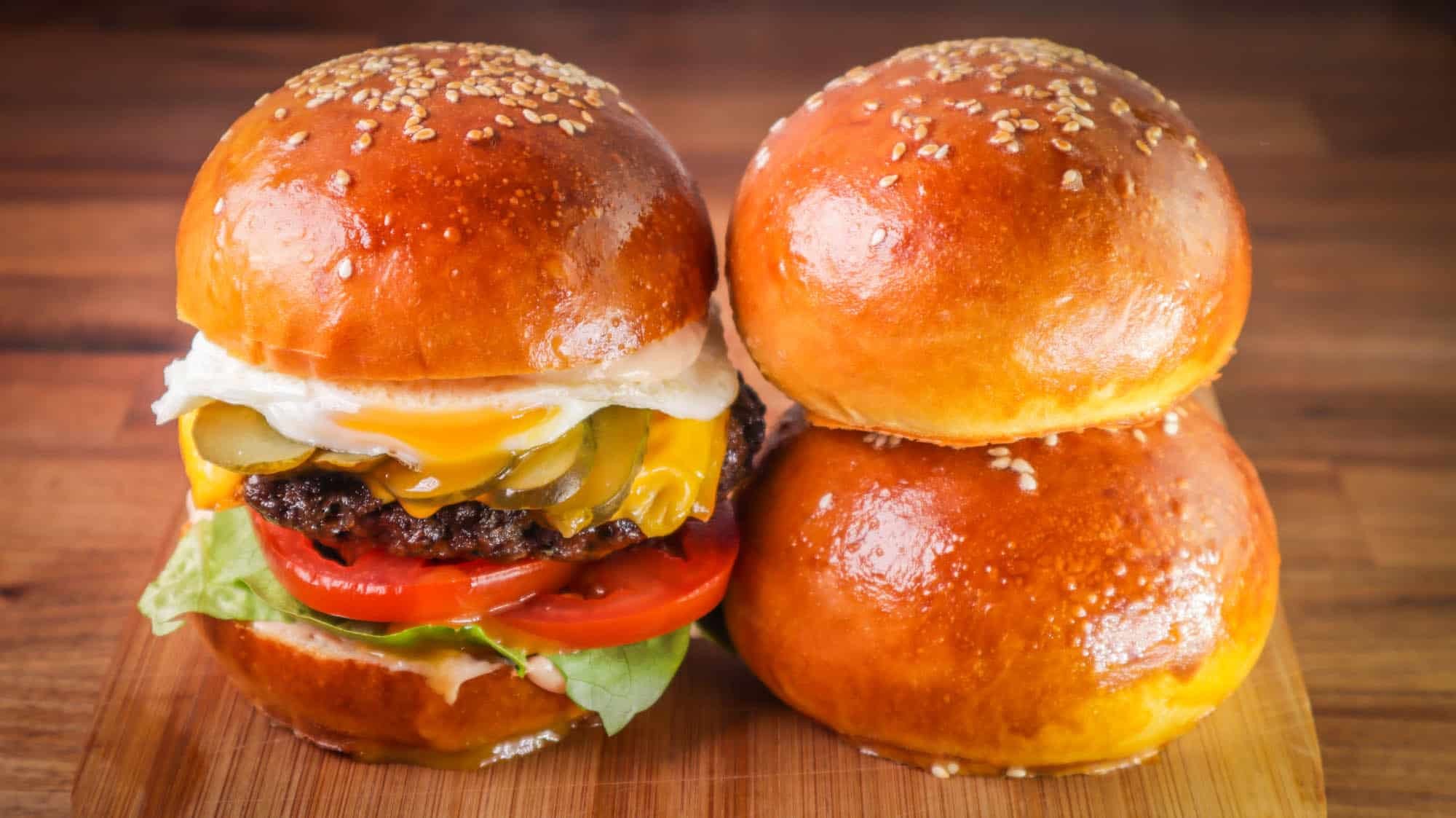 Super Soft Burger Bun Recipe Tangzhong Method ChainBaker Super Soft Burger Bun Recipe Tangzhong Method ChainBaker