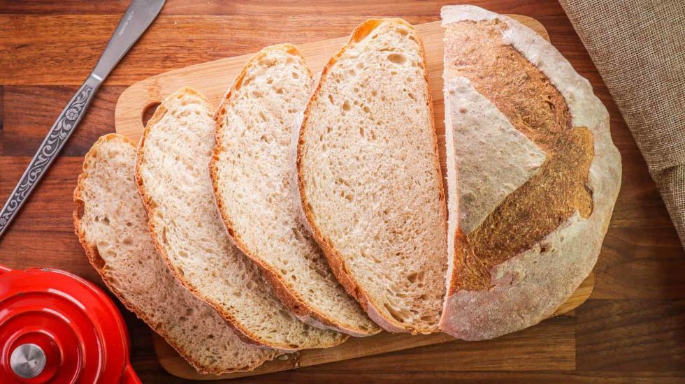 Rustic Country Bread Recipe, Autolyse Method - ChainBaker