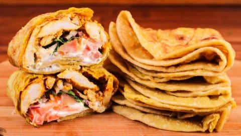 Dhalpuri Roti, Delicious Split Pea Stuffed Bajan Flatbreads - ChainBaker