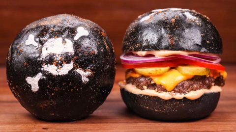How to Make Super Soft Charcoal Burger Buns | Yudane Method - ChainBaker
