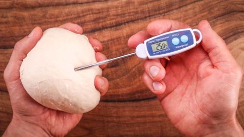 How to Control Bread Dough Temperature When Using the No-knead Method ...